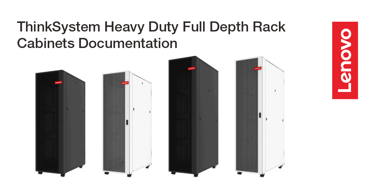 42U Advanced Rack Extension Kit | ThinkSystem Heavy Duty Rack Cabinets | Lenovo Docs